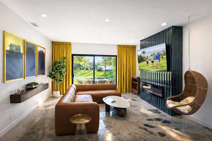 The Atomic Bungalow - Golf Front - Guard Gated - Cathedral City, CA