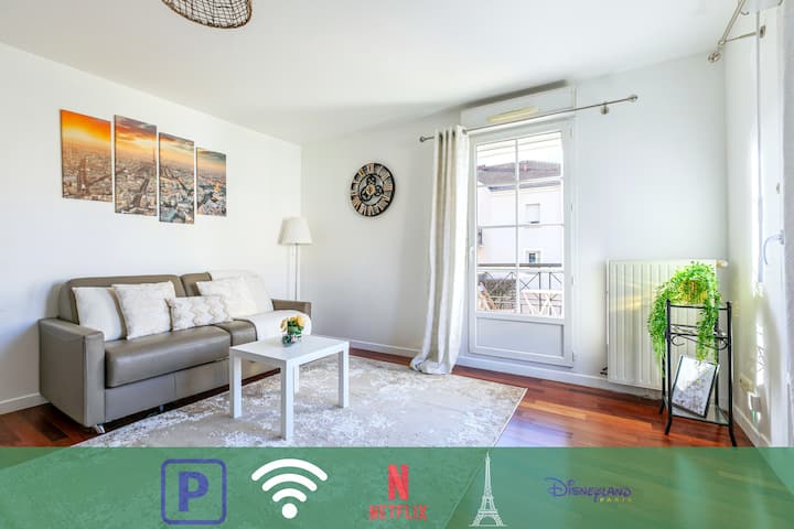 Spacieux T3 Tout Confort | Paris & Disneyland - Bussy-Saint-Georges