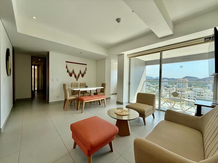 Perfecto Apartamento En Rodadero - Santa Marta