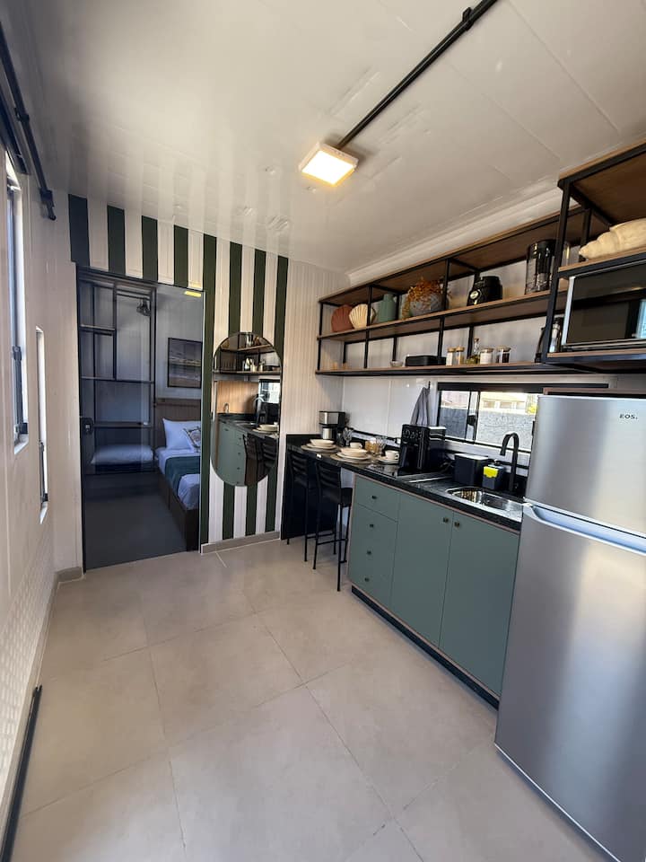 Kitnet Contêiner 1 – Villa Brisa Alta. - Matinhos