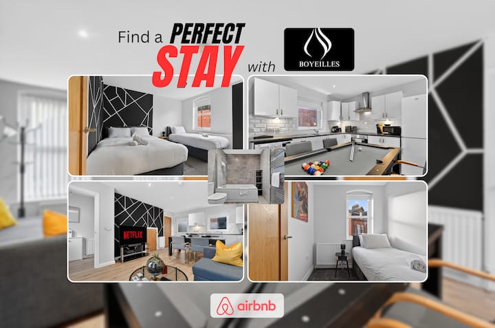 23%off|2 Bedroom|free Parking|contractors|sleeps 4 - Belfast