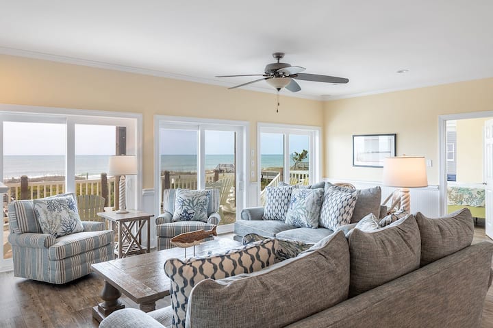 Casa Del Sole, Oceanfront Home - Emerald Isle, NC