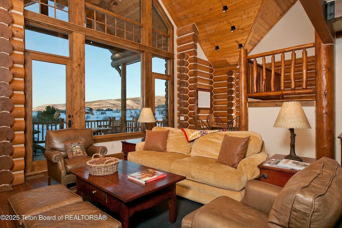 Cabaña Elk Ridge en Bronze Buffalo Ranch - Cabañas en renta en Victor ...