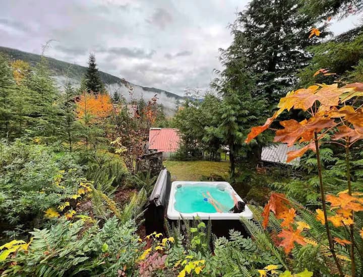 Timber River Cabin | Hot Tub + Trail To River - Ashford, WA