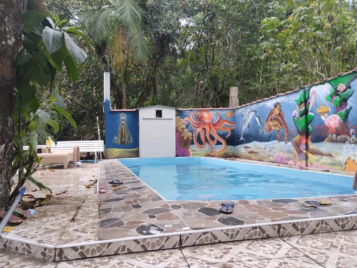 Sítio Com Piscina - Próximo A Cachoeira - São Vicente