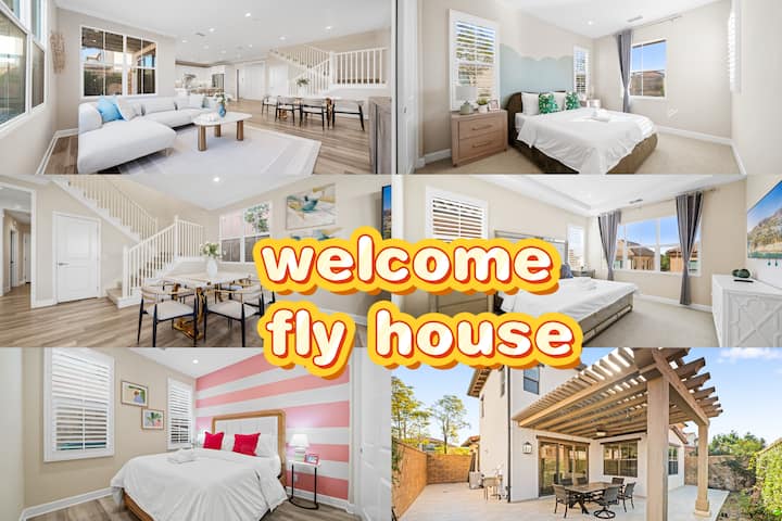 欢迎来到Fly House温馨度假屋，开启你们开心快乐的旅程 - Newport Beach, CA
