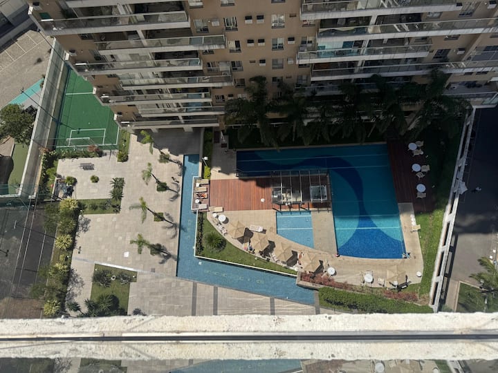 Apt Completo Para Estadias Mensais - Climatizado - Recreio dos Bandeirantes