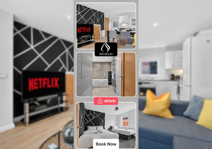 Last Min|free Parking|staff|pooltable|sleeps 4 - Belfast