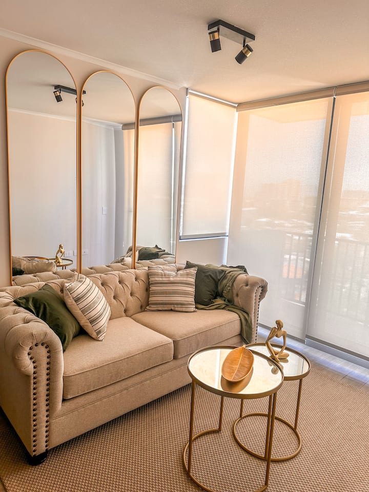 Moderno Y Acogedor Depto Parque De Los Reyes - Independencia