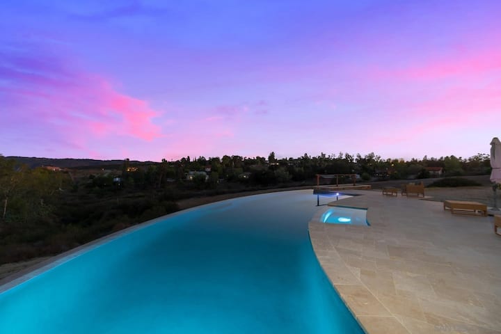Sd Infinity Pool Escape W/ Unforgettable Views - Valley Center, CA
