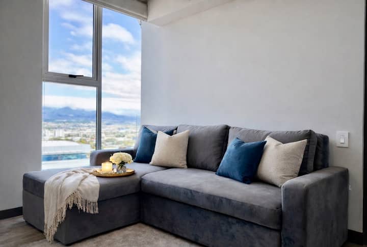 2br Luxe Apt In San Jose W/ Great View, Pool & Gym - San José