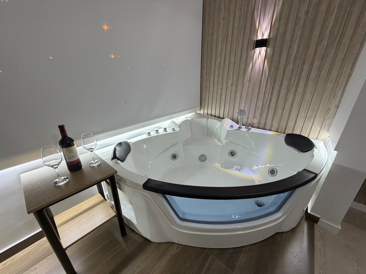 Appartamento con due camere da letto, vasca idromassaggio, barbecue e ...