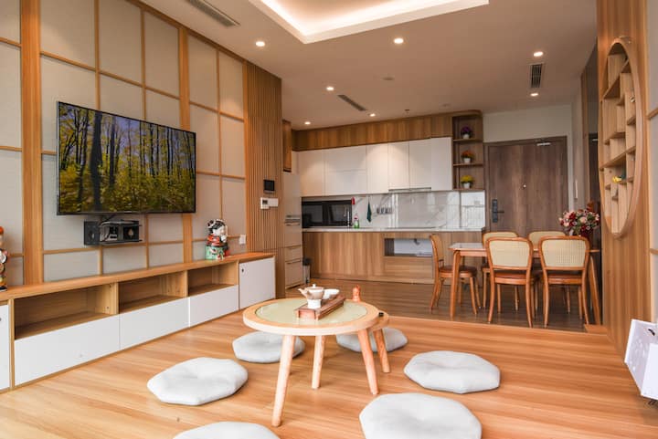 Ecopark•panoramic River View 3br| Private Onsen - Chine