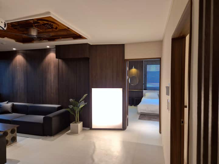 [Licensed] ·해솔스위트 ·부산중심 ·지하철3분 ·3br ·5beds ·2ba - Busan