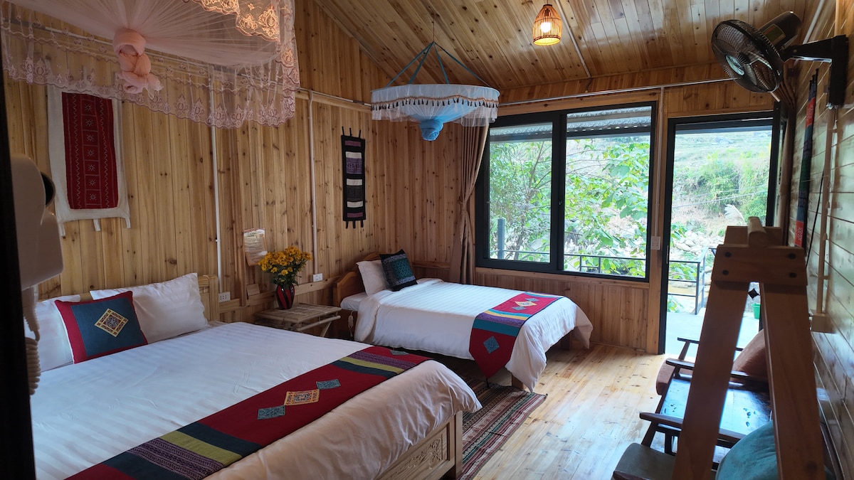 Cabaña River R1 – Baño | Estadía en el río Ta Van Tay - Cabañas en ...