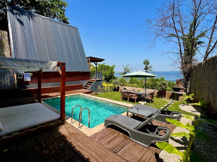 Sapanca Sıcak Havuzlu Bungalov - Kocaeli