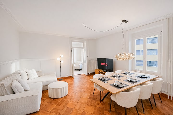 -The Urbanist- West Center 4bd Free Parking Wifi - Interlaken