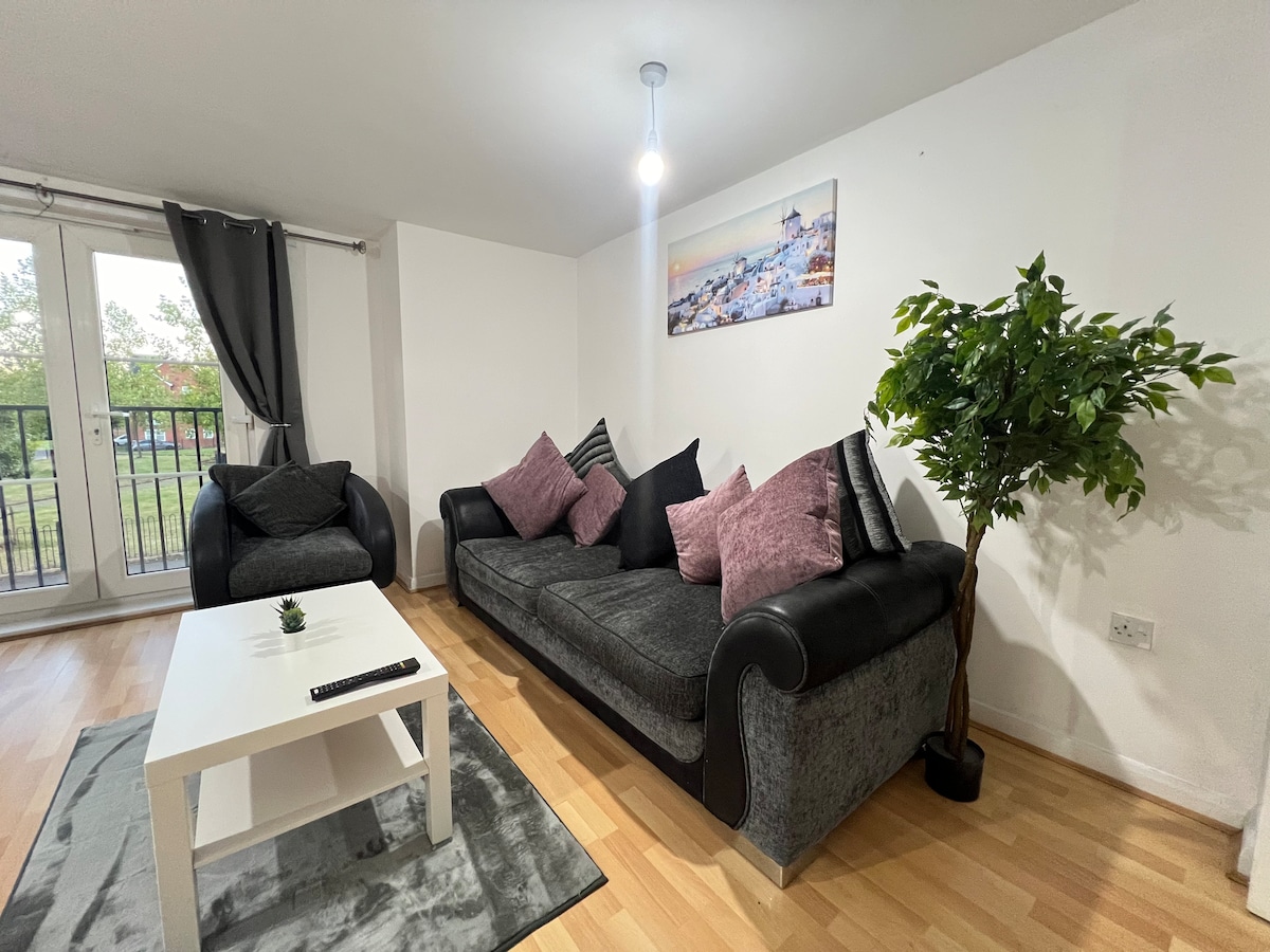 Apartamento de 2 dormitorios para estadías largas - NEC/HS2 Birmingham ...