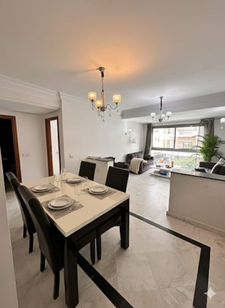 Appartement Centre Tanger • Piscine & Sécurité 24h - Tanger