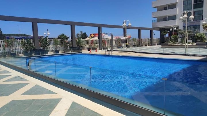Chic Appartement Centre • Piscine & Sécurité 24h - Tangier