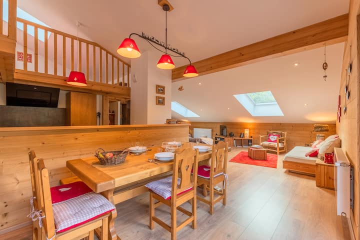 Appt 4* Doux Refuge 10 Pers. Châtel - Les Portes du Soleil