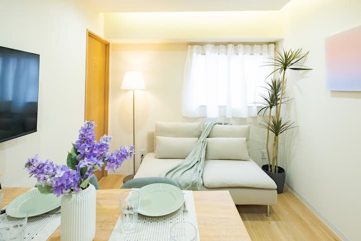 駅近1分/2ベッドルーム/最大8人/四天王寺/梅田・天王寺へ乗換なし/アクセス便利/702/new - Japan