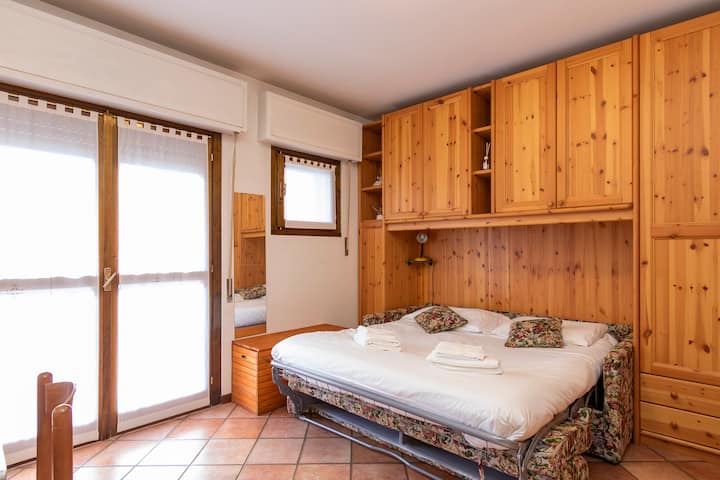 Adamello - Accogliente Monolocale In Centro Aprica - Aprica