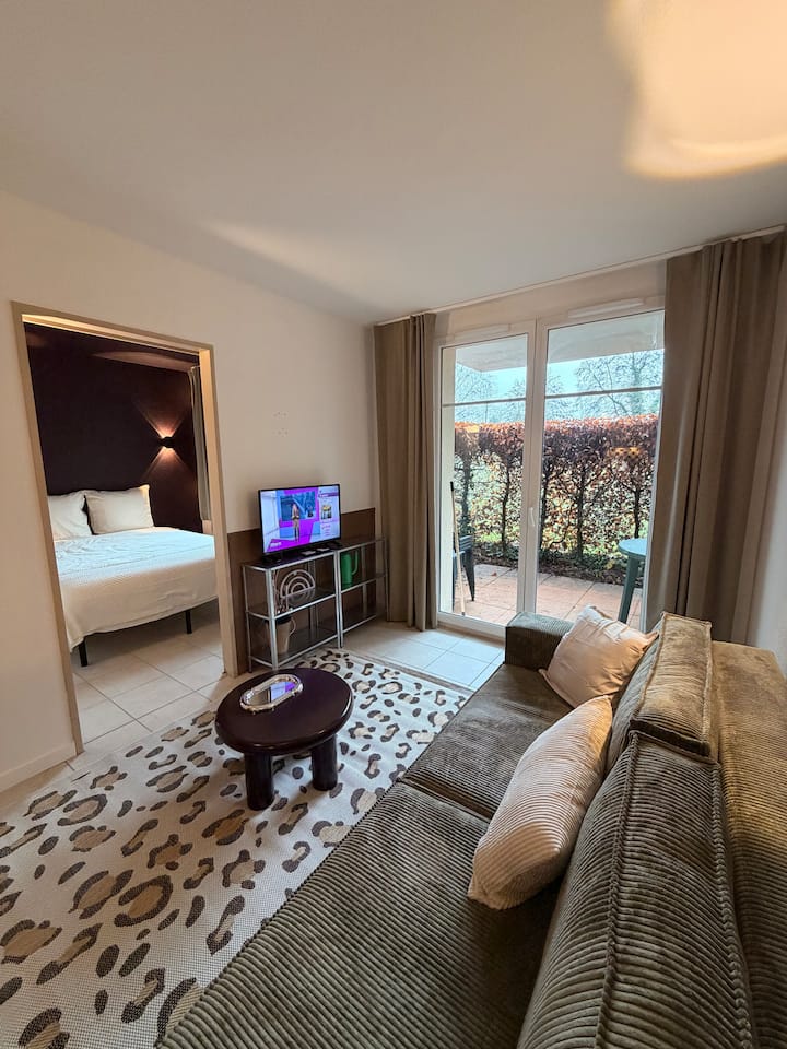 Appartement Terre Et Vin - Piscine Sauna - Beaune