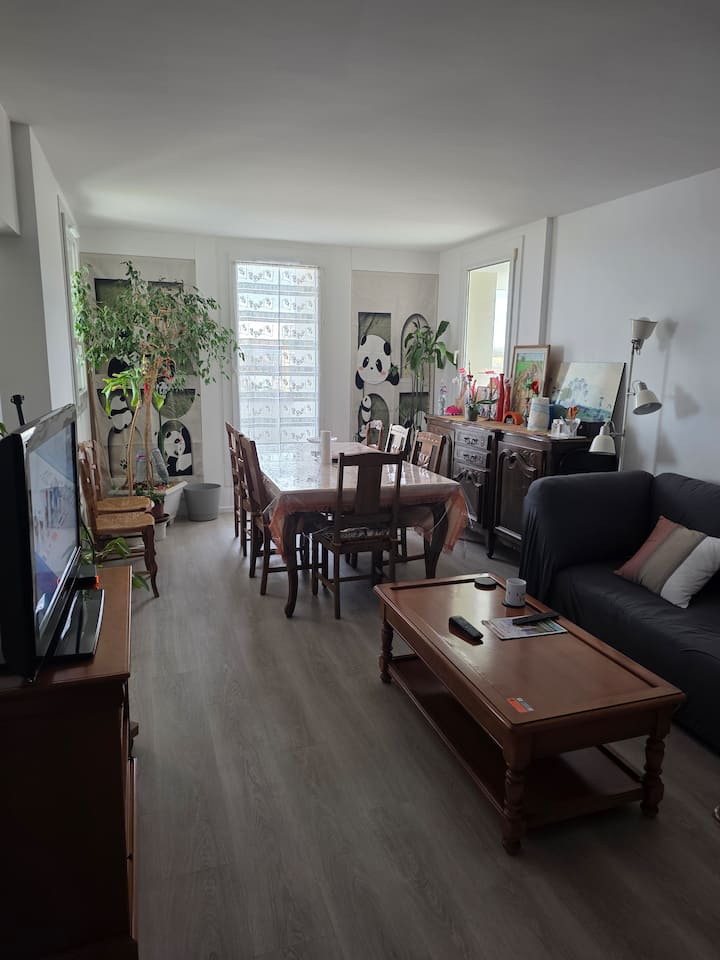 Apt 4 Pers à 2 Min Rer A-15min Disney/20min Paris - Noisiel