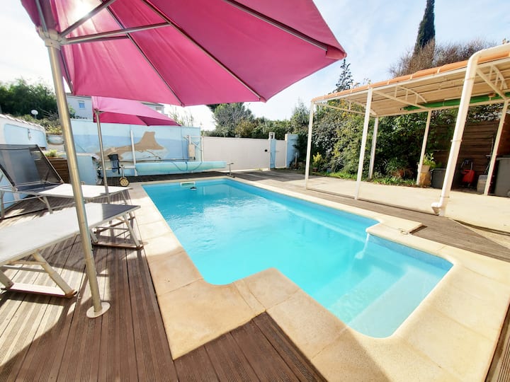 Villa Familiale Avec Piscine Proche Des Sablettes - Saint-Mandrier-sur-Mer