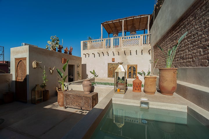 Private Riad • Pool • Oasis & Iconic Rooftop Views - Marrakech