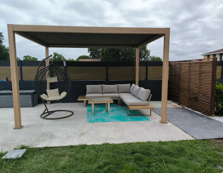 Cocon Appart Jardin, Proche Centre, Lac Et Arènes - Parentis-en-Born