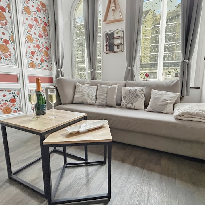 T2 En Centre Historique, Ambiance Chaleureuse - Boulogne-sur-Mer