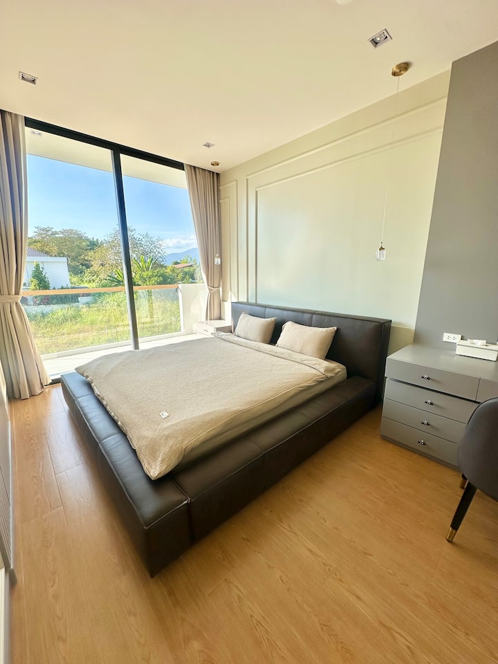 Villa mit extra großem Pool｜Nahe der Stadt｜Teezimmer Mahjong-Maschine ...