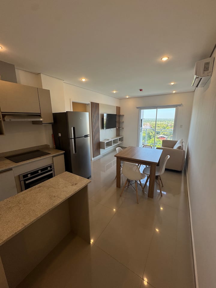 Moderno Depto. Super Equipado Con Super Vista#st9c - Asunción
