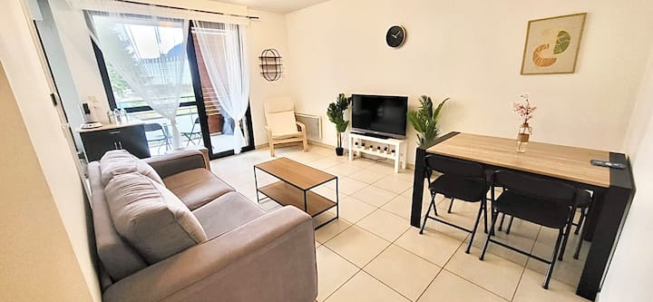 Embnb A101g | Beau T2 à 5 Min De Genève - Archamps