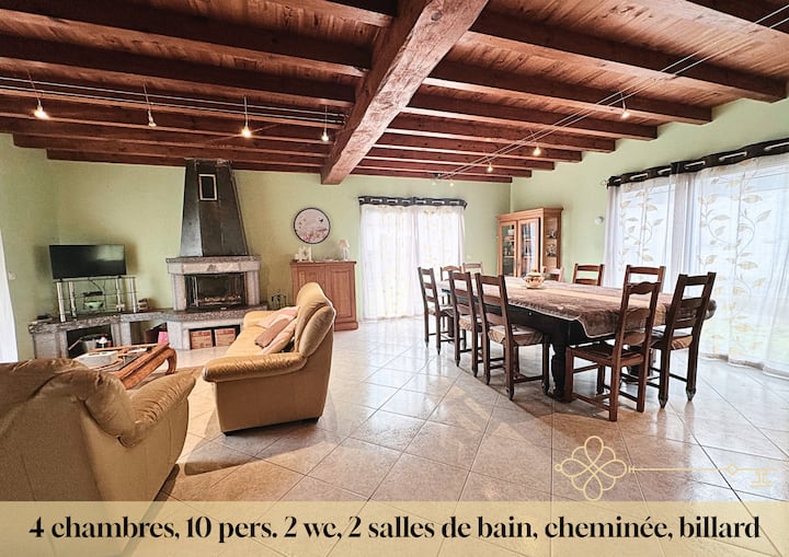 Charmante Maison 10 Pers. En Vallée D'ossau, 2 Sdb - Gourette