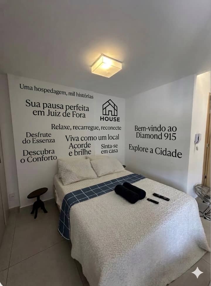 House Apê Diamond 915 Essenza 23 - Juiz de Fora