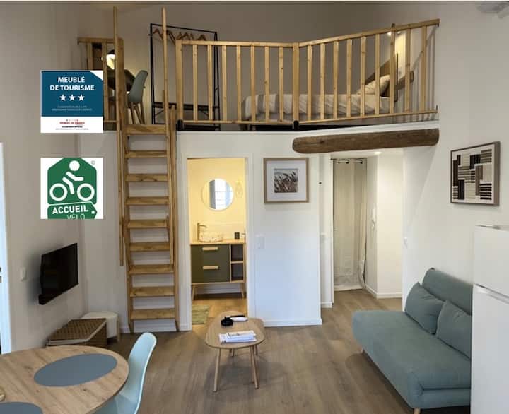 L’appart Cosy Capestang -Canal Du Midi -Local Vélo - Capestang