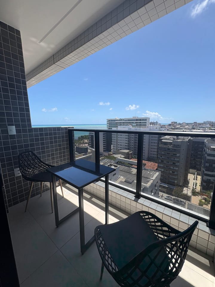 Ap A 50 Metros Da Praia, Com Vista Lateral - 1208 - 마세이오