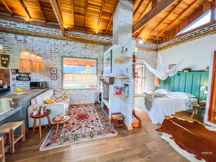 Chalé Com Jacuzzi E Vista Pra Serra – Carrancas - Minas Gerais (estado)