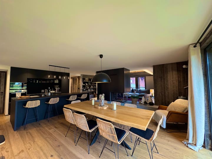 Magnifique Appartement - Piscine Et Sauna - Combloux