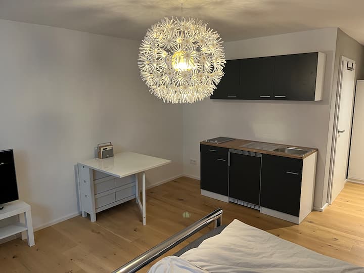 Sehr Helle Voll Möblierte 1-zimmer Wohnung - Rottenburg am Neckar