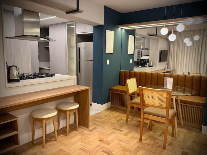 Flat Moderno Shopping Leblon Praia & Metrô - Ipanema