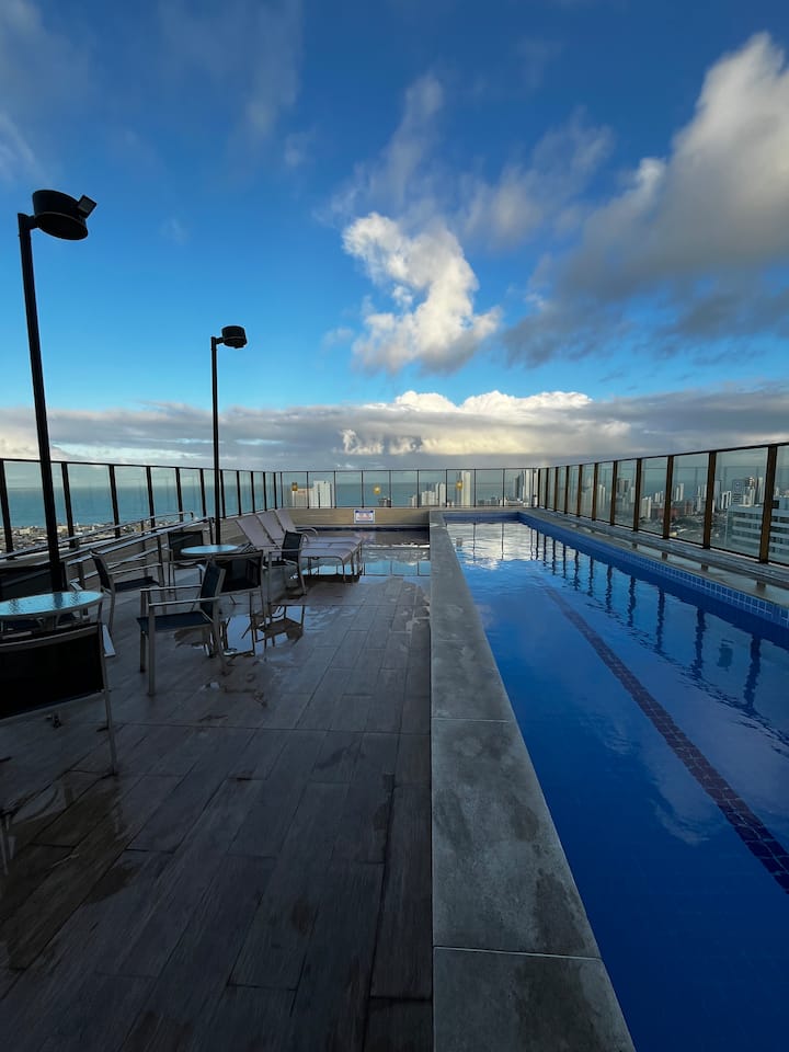 Apartamento 2 Quartos Mobiliado No Pina/boa Viagem - Recife