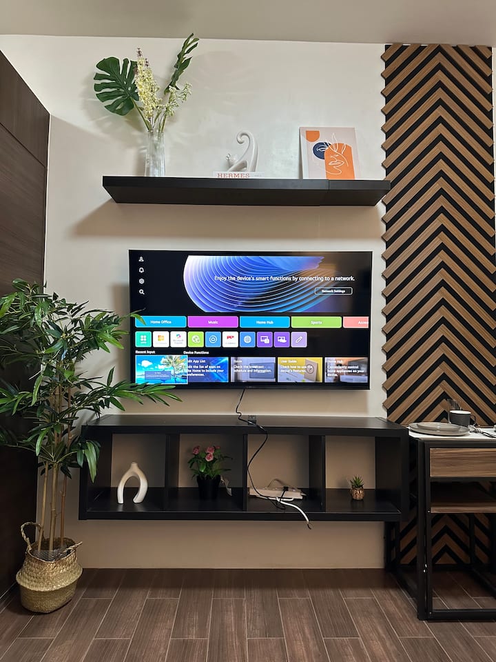 46-c Air Residences|minimalist|city View Balcony - Manila