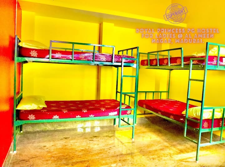 Royal Princess Pg Hostel For Ladies Only - Madurai