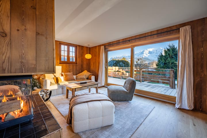 Chalet Petit Ecrin - 8 Personnes - Vue Montblanc - Combloux