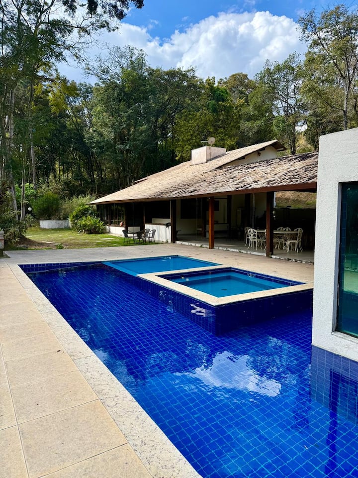 Aluguel Mensal/fds Sítio 4 Suítes Lazer Completo - Esmeraldas