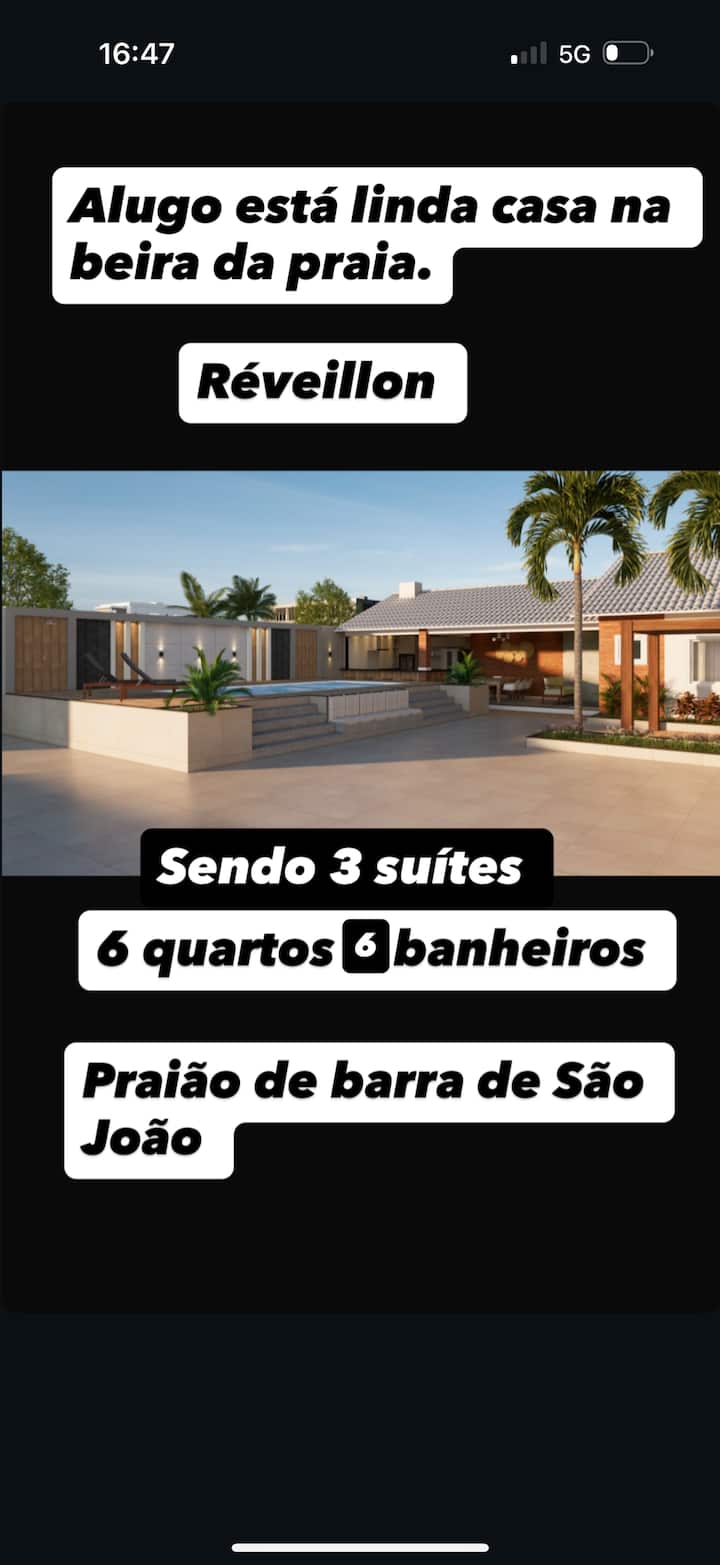 Casa No Pé Da Areia No Praião De Barra De São João - Rio das Ostras